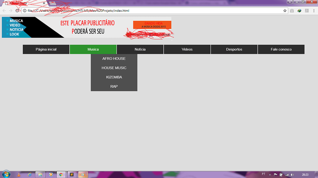Como Centralizar O Meu Menu No Css Sem Alterar O Sub Menu Css Guj