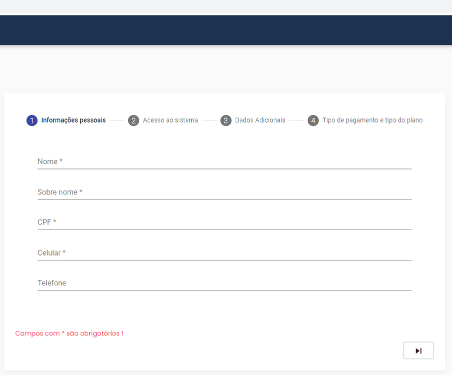 Mat-horizontal-stepper responsive - Front-end - GUJ
