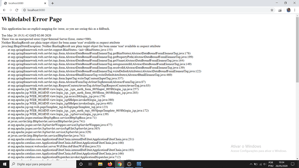 Erro na passagem de parâmetro Spring Controller - Java - GUJ