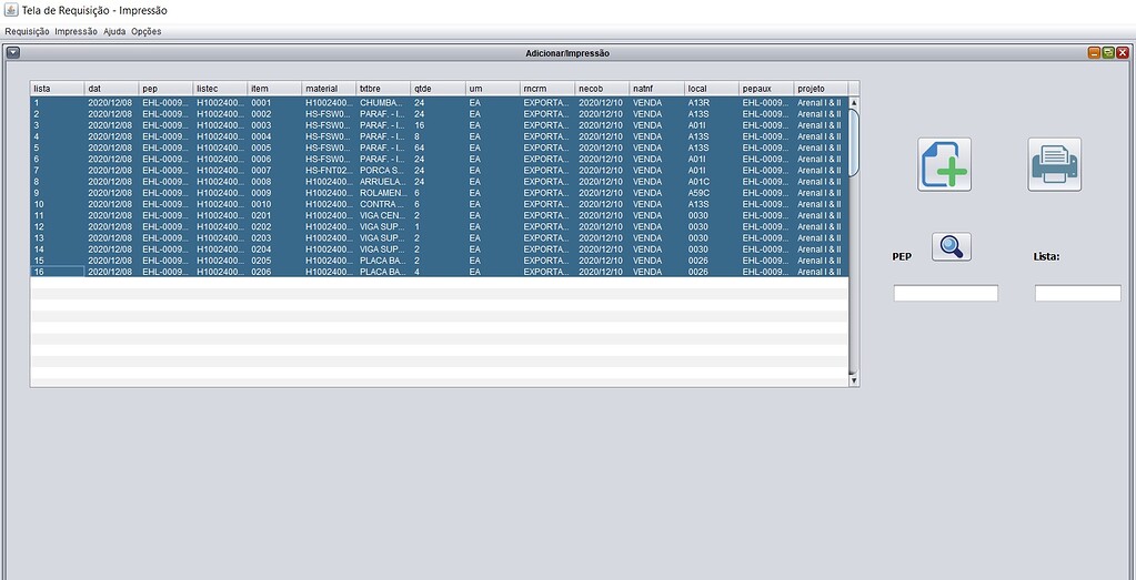 Imprimir apenas o que for selecionado na jTable, é possivel? - Java - GUJ