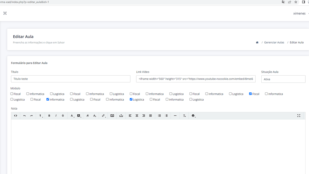 Selecionar Os Checkbox Puxando Informações Do Banco De Dados Para Editar Php Guj