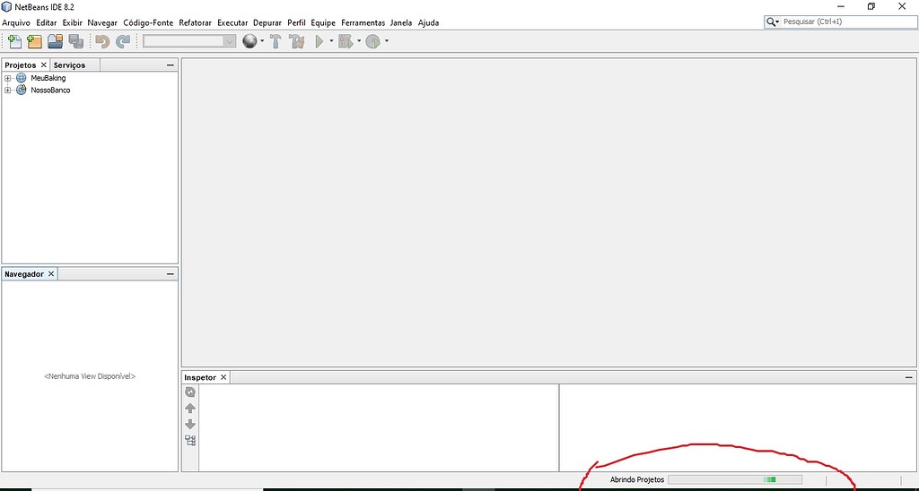 Netbeans travando ao abrir projetos - Assuntos Gerais - GUJ