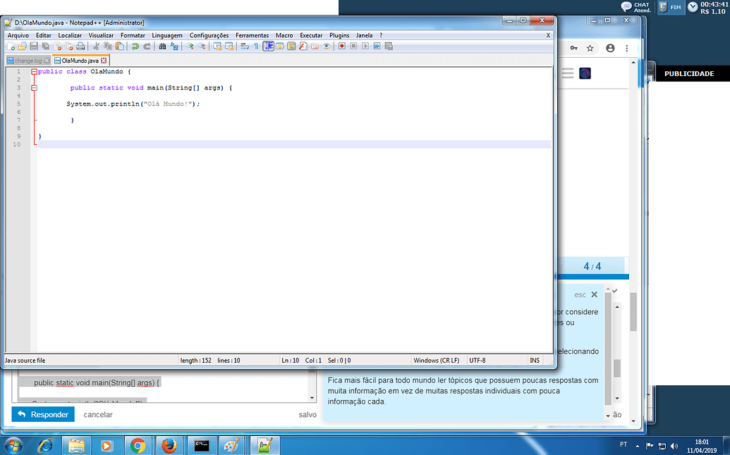 É muito difícil encontrar a solução para executar os comandos javac e ...
