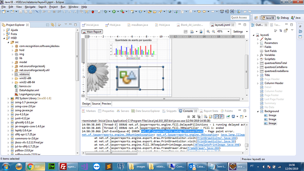 [Resolvido]Numbers of source Raster bands and source color space components do not match - Java ...
