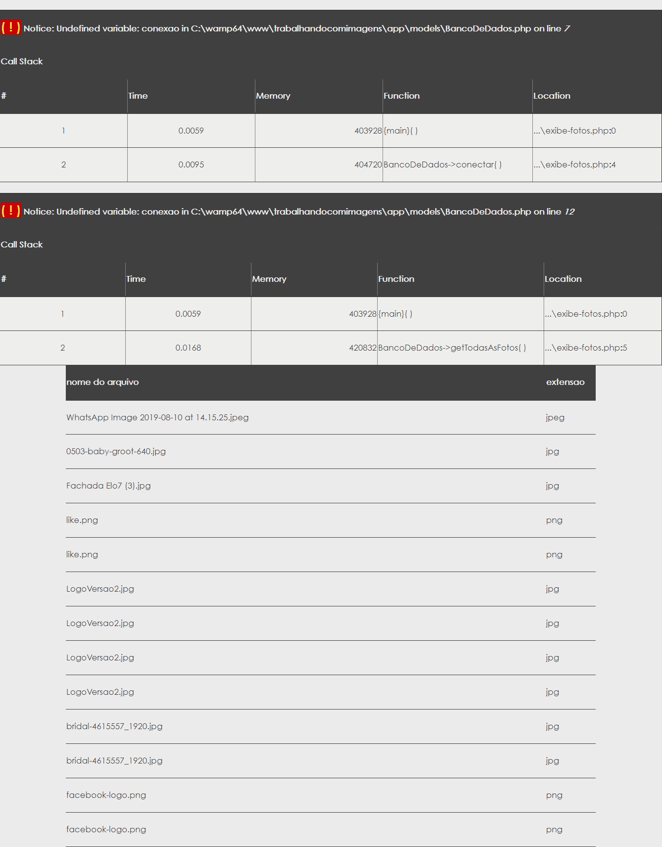 Erro Undefined Variable Conexao Resolvido Programação Guj 0240