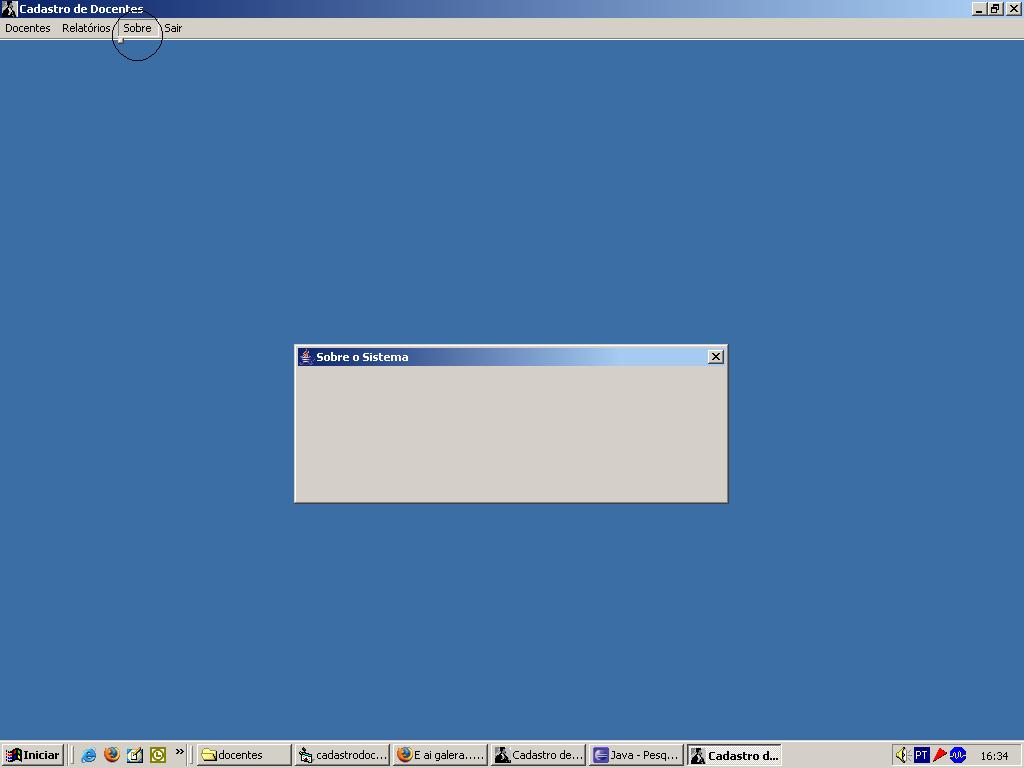 Ação dentro de um JMenu - Assuntos Gerais - GUJ