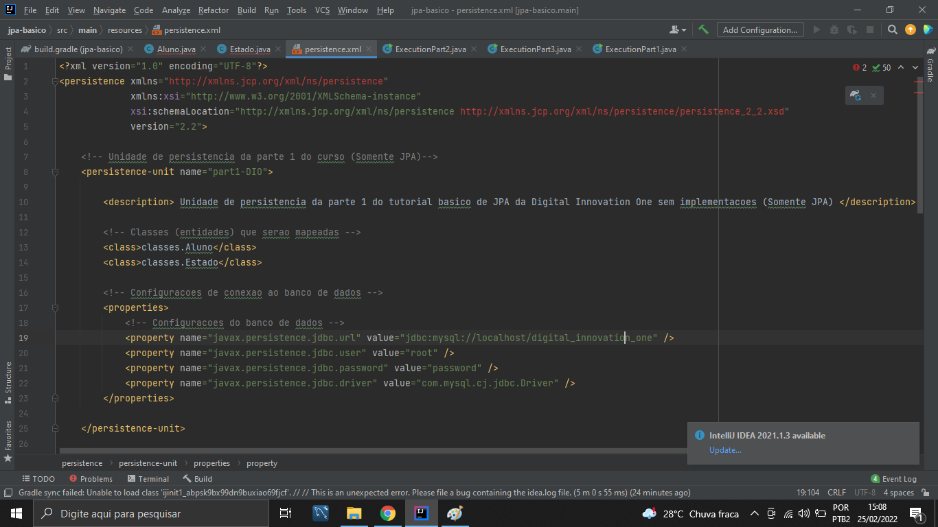 ERRO NO persistence.xml - JPA - Programação - GUJ ERRO NO persistence.xml - JPA - Programação - GUJ