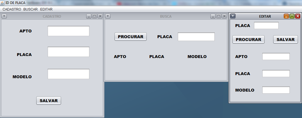 Salvar, exibir e editar dados no java netbeans - Java - GUJ