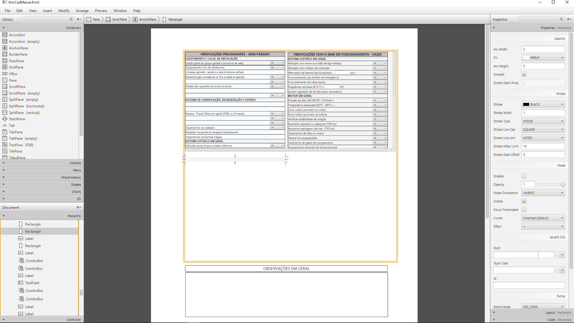 JavaFX - Colocar controles SOBRE parte ESCONDIDA de um ScrollPane ...