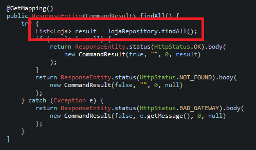 JPA findAll() erro [RESOLVIDO] - Java - GUJ
